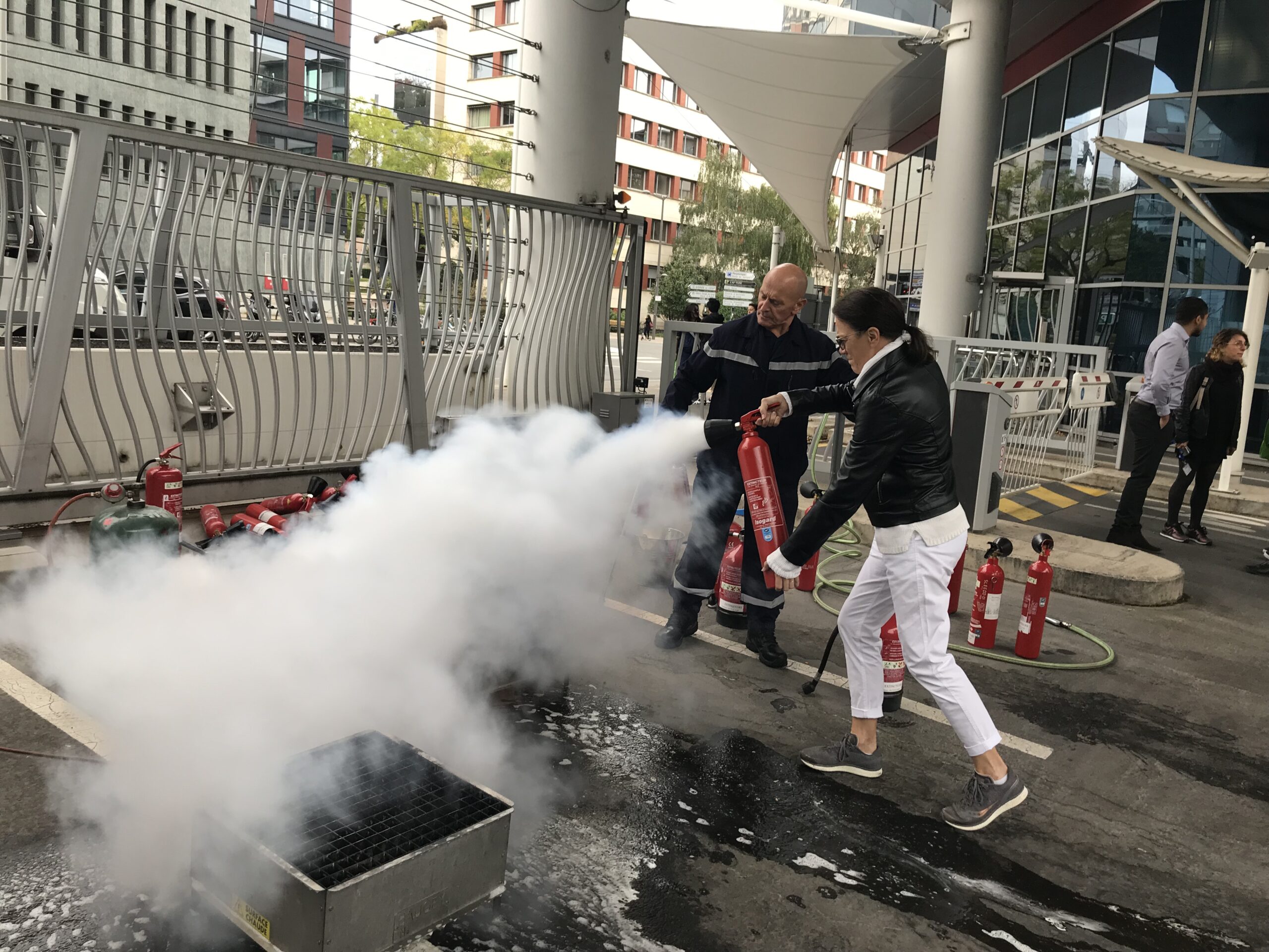 Manipulations extincteurs - Cliema